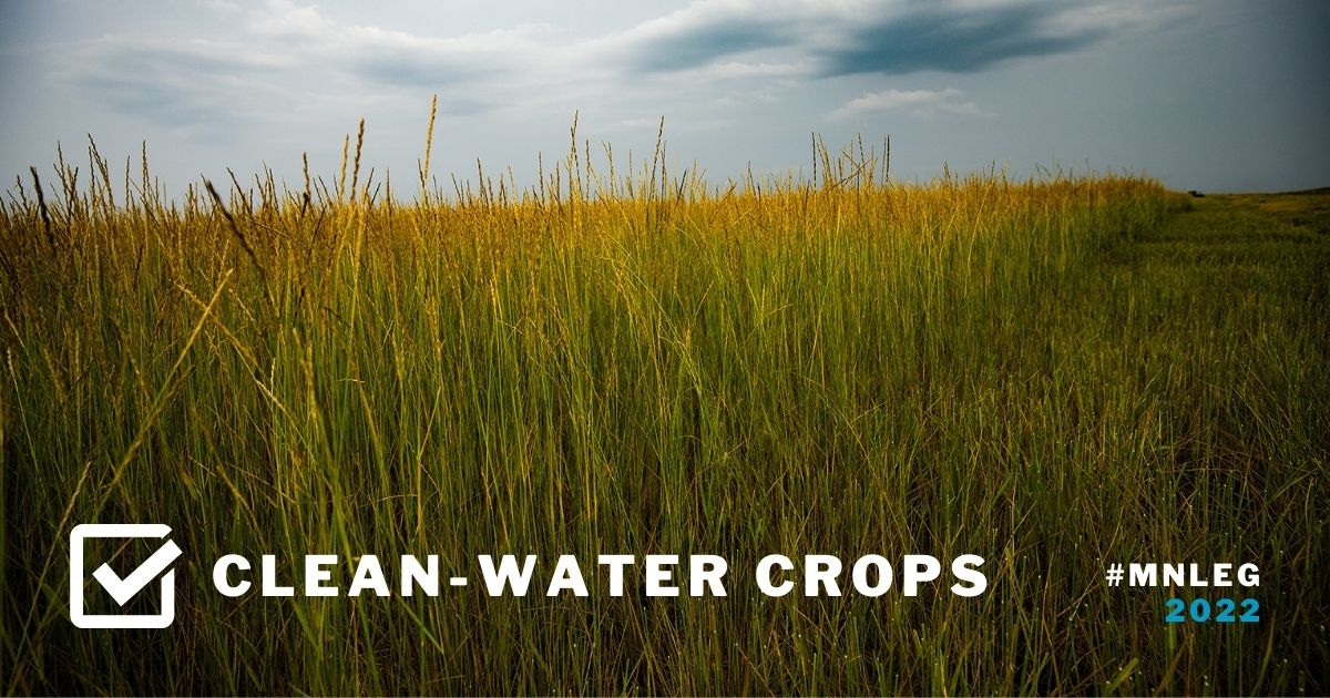 Passed: Investments in clean-water crops and their supply chains ...